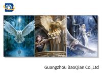 China 30x40cm Size Lenticular Image Printing Changing Moving Flipped 3D Wallpaper for sale