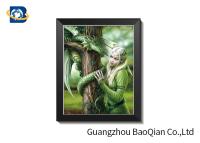 China 30x40cm Size Lenticular Image Printing Changing Moving Flipped 3D Wallpaper for sale