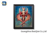 China SGS Lenticular 5D Pictures For Restaurant Decoration Environmentally Friendly for sale