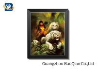 China Knight Theme ODM 3D Lenticular Sheet Picture With PVC Frame 30 X 40 CM for sale