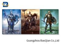 China 3d Animation 3d Pictures Natural Animation Of Flying Eagle For Indoor / Hotel Wall Poster for sale