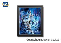 China 0.76 Mm Thickness 3D Pictures Of Animals / Fancy Lenticular 3D Wall Pictures for sale