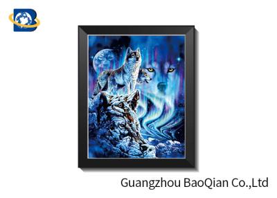 China 0.76 Mm Thickness 3D Pictures Of Animals / Fancy Lenticular 3D Wall Pictures for sale