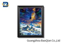 China High Definition 3D Lenticular Pictures For Home Decoration / 5D Lenticular 3D Poster for sale