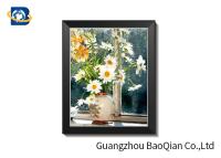 China Waterproof 3D Wallpaper Image Flip Effect Beautiful Flower For Home Decoration for sale