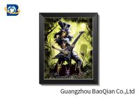 China Promotion Skull Picture 3D Lenticular Printing Animal / People Subject for sale