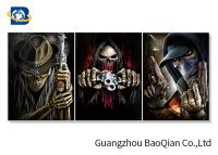 China Flipped Customized 3D Framed Picture Of Animation Cool Skeleton For Indoor Decoration for sale