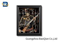 China Flipped Customized 3D Framed Picture Of Animation Cool Skeleton For Indoor Decoration for sale