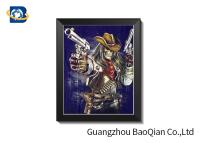 China Promotion Skull Picture 3D Lenticular Printing Animal / People Subject for sale
