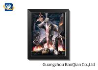 China PET / PP 3D Lenticular Pictures , 3D Printing Service Atrocious Ghost Skull Wall Paper for sale