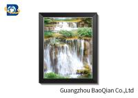 China Customized Traditional Scenery 3d Flip Art Photo with Waterfall For Wall Decoration for sale