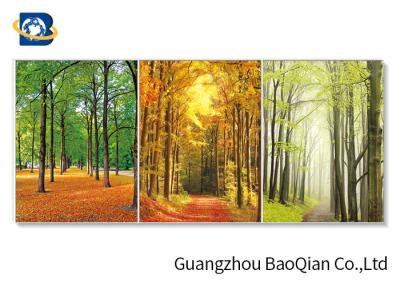 China Customized Traditional Scenery 3d Flip Art Photo with Waterfall For Wall Decoration for sale