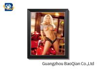 China 3D Flipped Wall Decorative Photos With Sexy Naked Beautiful Girl for sale