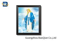 China 30 X 40CM Religious Lenticular Photography , UV Printing 3D Moving Pictures for sale