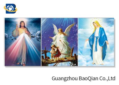 China Home Decorative 3d Lenticular Flip Printings Of Religion , Wall  Art /  Picture / Poster for sale
