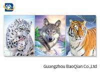 China images Change Effect 3D Lenticular Flips Picture With Lion / Tiger Animal for sale