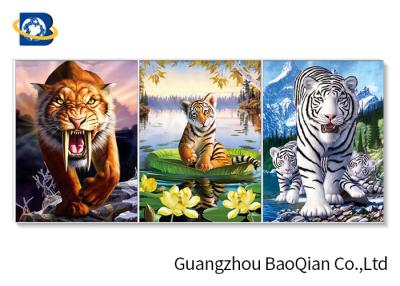 China images Change Effect 3D Lenticular Flips Picture With Lion / Tiger Animal for sale