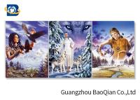 China Restaurant Decoration Lenticular Flip Waterproof 3D Picture Photo Printing for sale