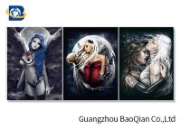 China Amazing Vampire 3d Flipped Pictures , 3D Lenticular Picture For Living Room Decor for sale