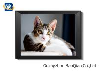 China Cute Cat Lenticular Printing Picture With Frame 40 x 40 cm PET 0.65 mm for sale