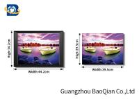 China Custom Size 3D Lenticular Pictures With Frame 30 X 40 Cm For Advertisement for sale