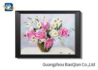 China Eco - friendly Flowers 3D Lenticular Pictures For Home Decoration A3 A4 Size for sale