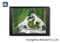 China Wolves 3D Lenticular Printing Picture For Gift , Home Decoration for sale