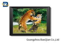China Wolves 3D Lenticular Printing Picture For Gift , Home Decoration for sale