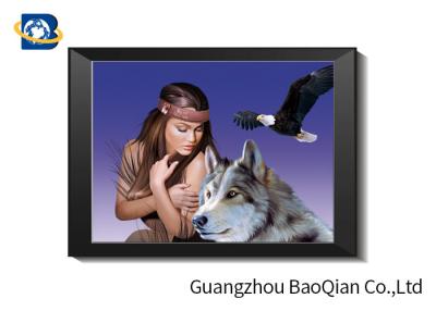 China PS Board 3D And 5D Deep Effect Picture For The Charaters With Frame for sale