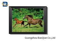China 0.6 MM Custom Size 3D Horse Pictures For Adverting / Decoration Three Filps for sale