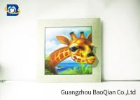 China Children Bedroom 5D Lenticular Image Printing 40 X 40 Cm Three Filps for sale