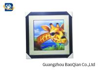 China 0.9mm PET 3D / 5D Pictures Dinosaur Image 40x40cm Size For Decoration for sale