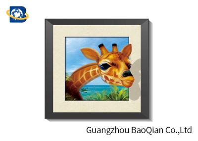 China Children Bedroom 5D Lenticular Image Printing 40 X 40 Cm Three Filps for sale