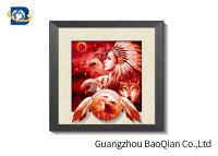 China CMYK Printing 5D Pictures Lenticular Image / Poster With White MDP Frame for sale
