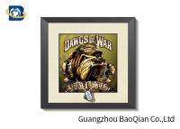 China 5D Effect Animals Lenticular Photo Printing , Horse Animal Print Lenticular MDF Frame for sale