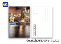 China Beautiful Landscape 3d Lenticular Postcard  PET / PP Material Printing Images for sale
