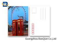 China The London Eye Pattern Lenticular Postcards , 3D Lenticular Card Tear - Proof for sale