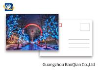 China The London Eye Pattern Lenticular Postcards , 3D Lenticular Card Tear - Proof for sale