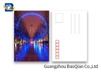 China The London Eye Pattern Lenticular Postcards , 3D Lenticular Card Tear - Proof for sale