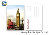 China UK Tourist Tttraction 3D Lenticular Postcards 5D Effect Printing Images for sale