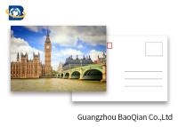 China UK Tourist Tttraction 3D Lenticular Postcards 5D Effect Printing Images for sale