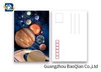 China Amizing Design Star 3D Lenticular Postcards With Two Side CMYK UV Offset Printing for sale