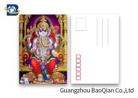China Souvenirs Custom Lenticular Postcards 5D Effect Two Sides CMYK Printing for sale