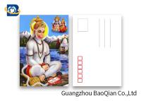 China 5D Effect Indian God 3D Lenticular Postcards For Souvenirs/ Promotional Gift for sale