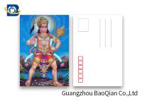 China 5D Effect Indian God 3D Lenticular Postcards For Souvenirs/ Promotional Gift for sale
