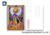 China Egypt Scenery 3D Lenticular Postcards Picture UV Offset Printing Gift Usage for sale