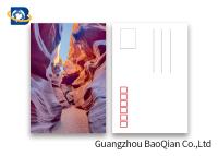 China Landscape Lenticular Postcards Printing , 3D Printing Images PET / PP Material for sale
