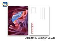 China Landscape Lenticular Postcards Printing , 3D Printing Images PET / PP Material for sale