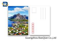 China Souvenir Tourist Gifts Custom Lenticular Postcards Norway Landscape Painting for sale