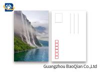 China Souvenir Tourist Gifts Custom Lenticular Postcards Norway Landscape Painting for sale